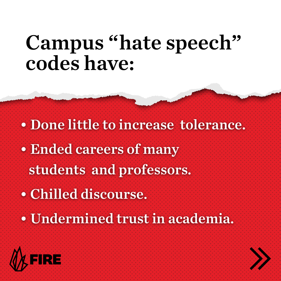 Some Lessons from the Sorry History of Campus Speech Codes ...